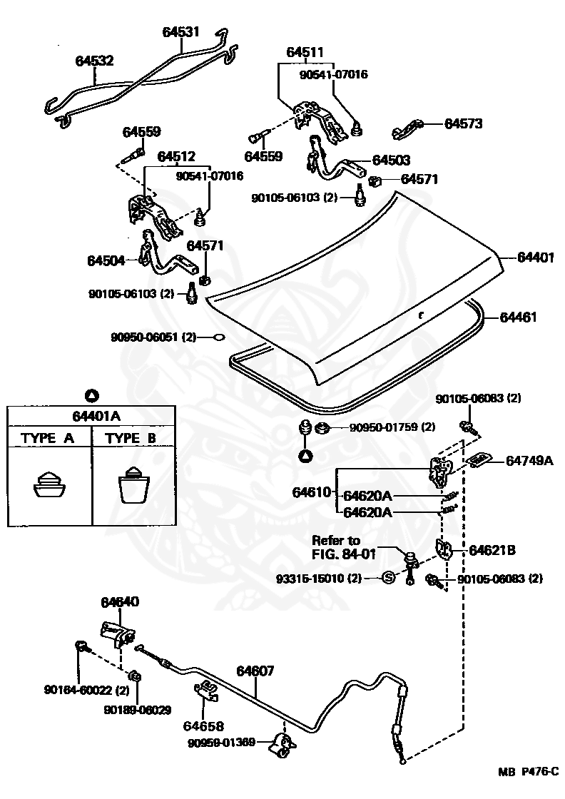 90189-06029 - Toyota - Clip - Nengun Performance