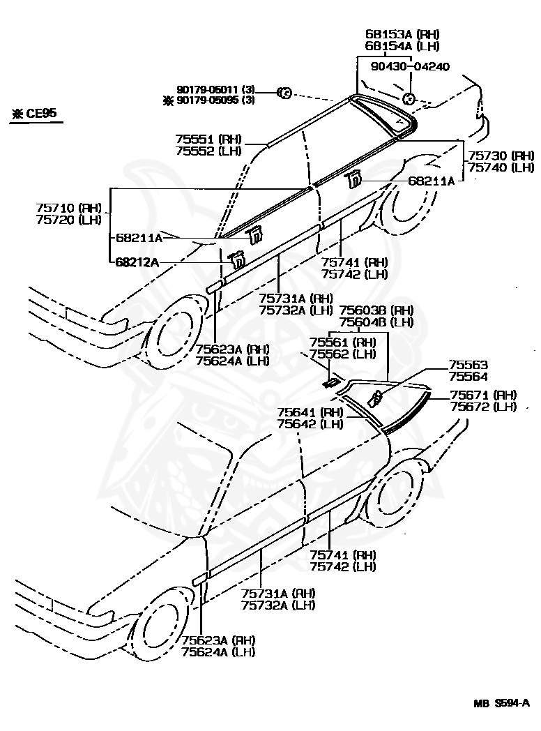 90179-05011 - Toyota - Nut - Nengun Performance