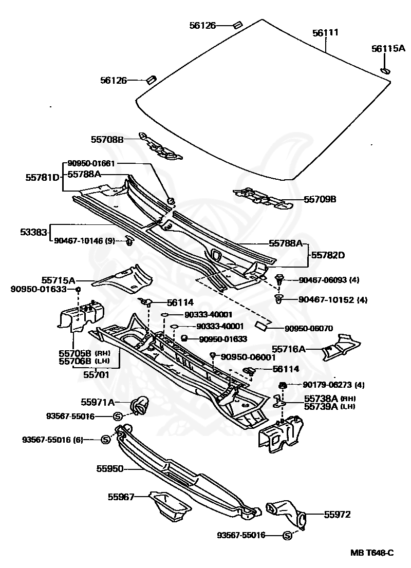 90950-06001 - Toyota - Hole Cover - Nengun Performance