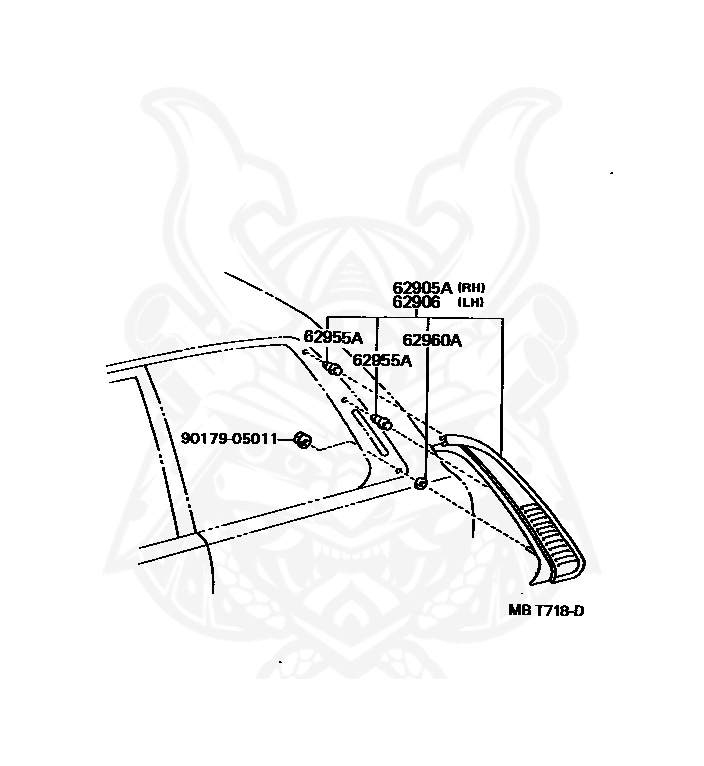 90179-05011 - Toyota - Nut - Nengun Performance
