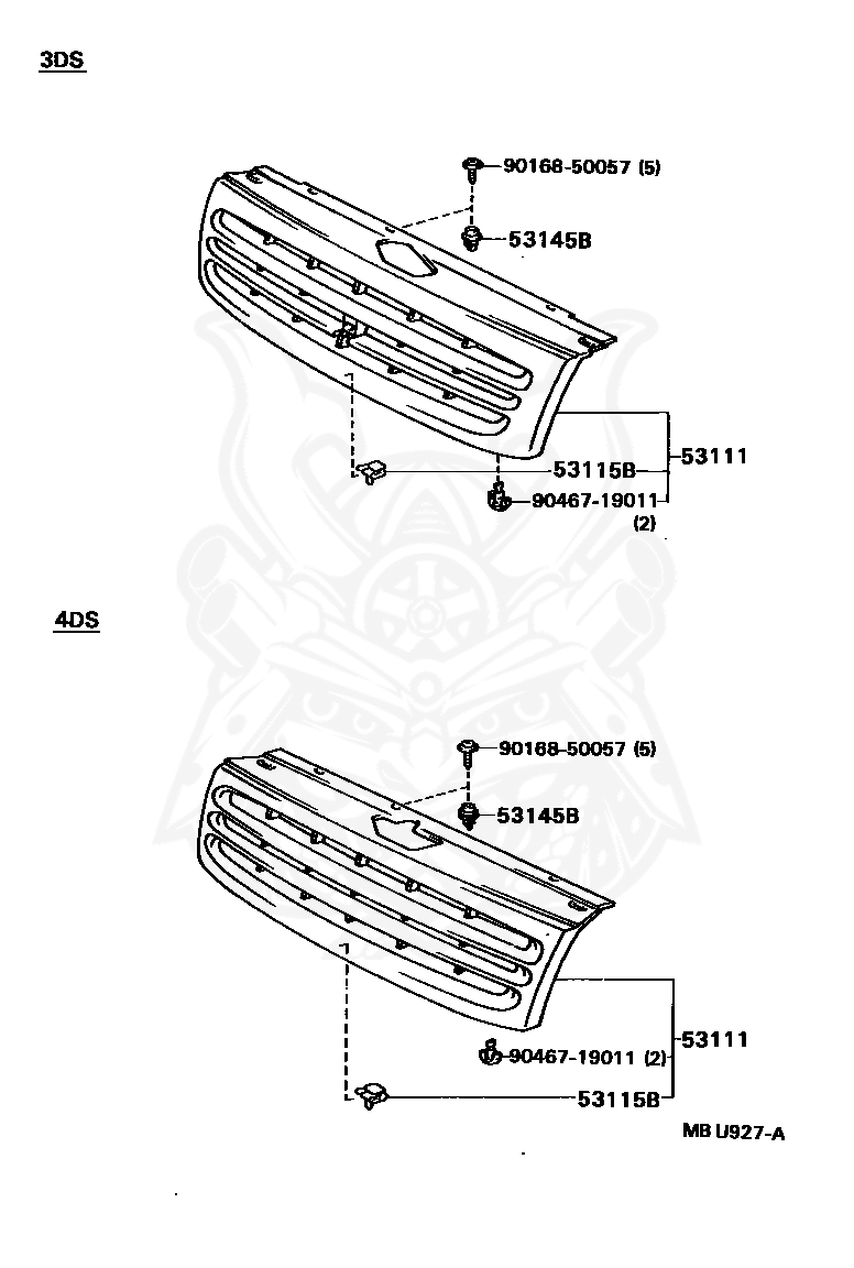 53145-16010 - Toyota - Clip - Nengun Performance