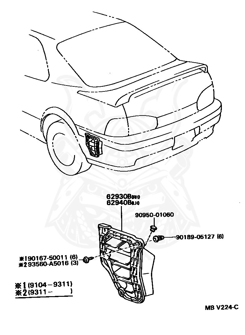 90950-01060 - Toyota - Plug, Hole - Nengun Performance