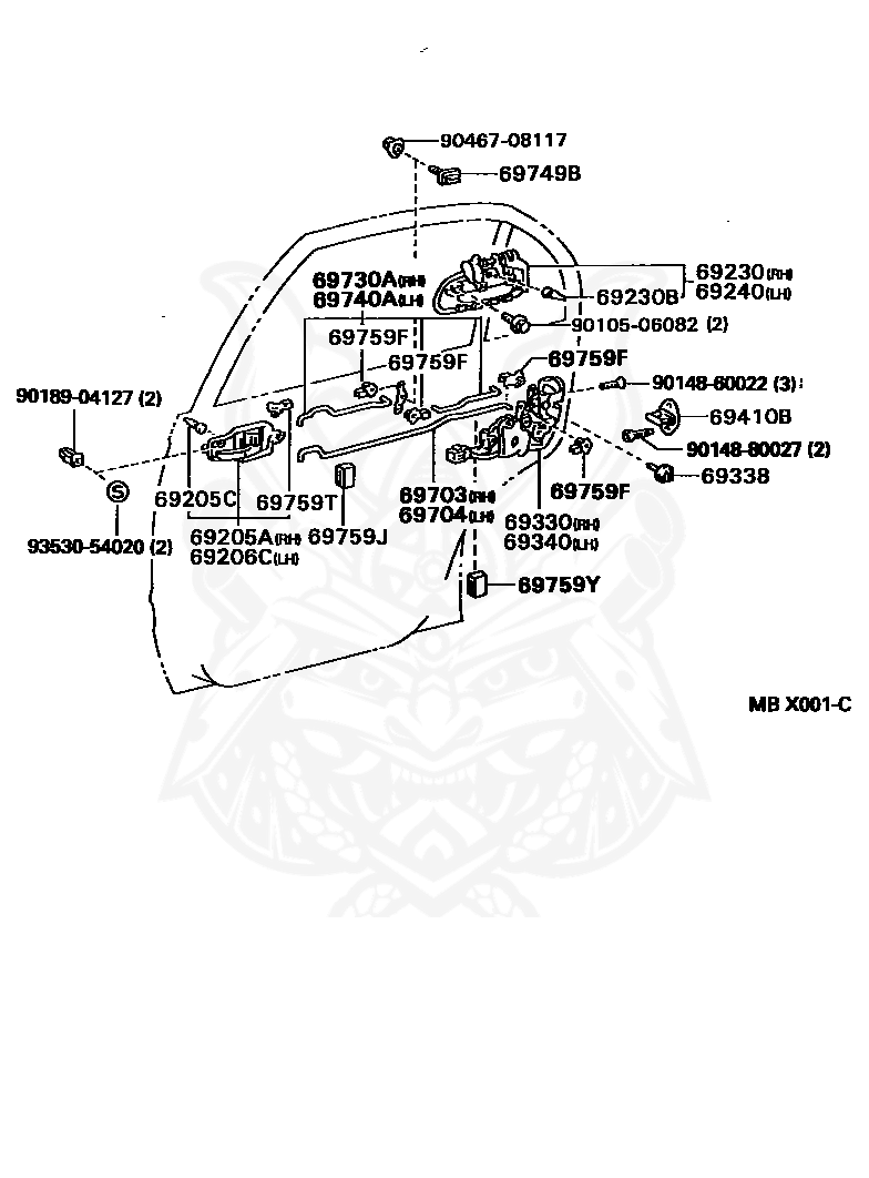90541-04014 - Toyota - Pad - Nengun Performance