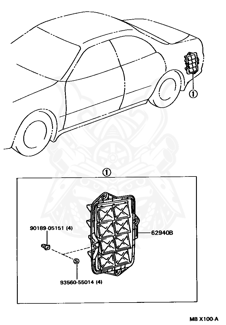 93560-55014 - Toyota - Screw - Nengun Performance