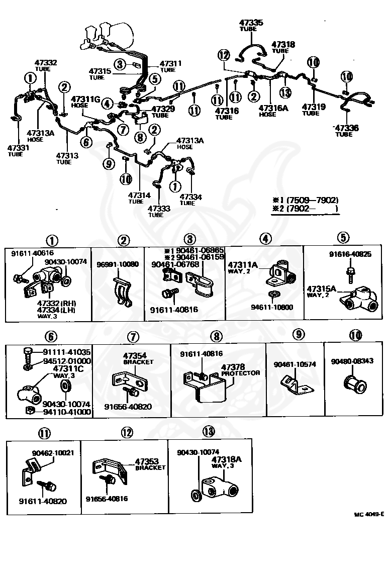 90430-10074 - Toyota - Gasket (for Master Cylinder) - Nengun Performance
