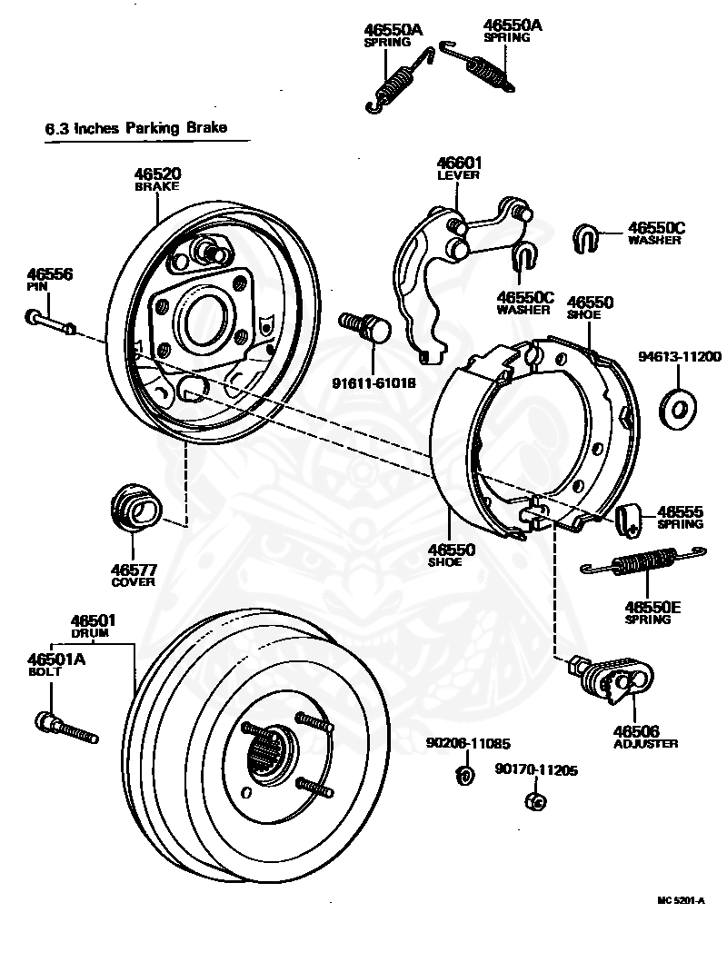 90213-06013 - Toyota - Washer, C (for Rear Brake) - Nengun Performance