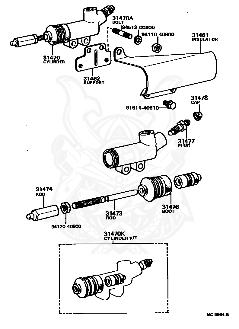 94512-00800 - Toyota - Washer - Nengun Performance