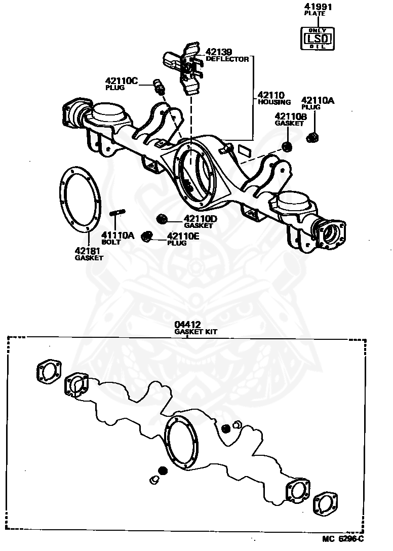 90930-03031 - Toyota - Plug, Breather (for Rear Axle Housing) - Nengun ...