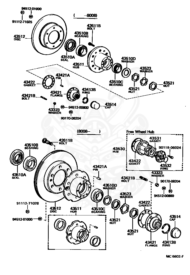 90170-08204 - Toyota - Nut - Nengun Performance