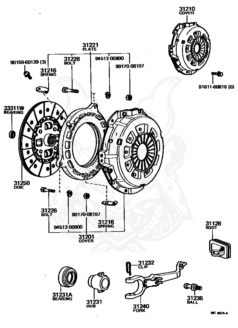 94512-00800 - Toyota - Washer - Nengun Performance