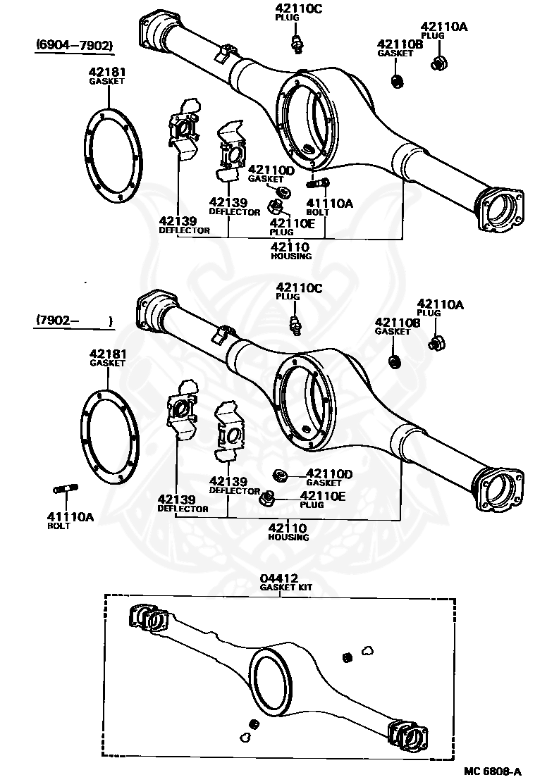 90930-03031 - Toyota - Plug, Breather (for Rear Axle Housing) - Nengun ...