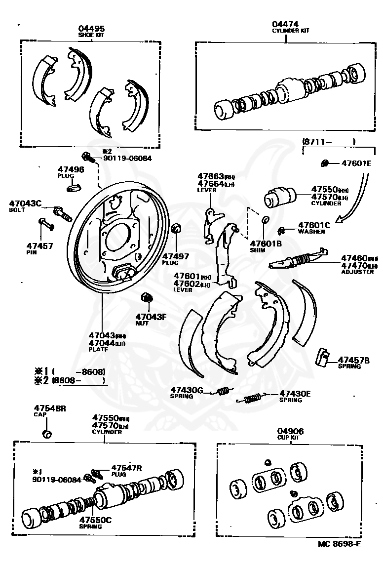 90213-06013 - Toyota - Washer, C (for Rear Brake) - Nengun Performance