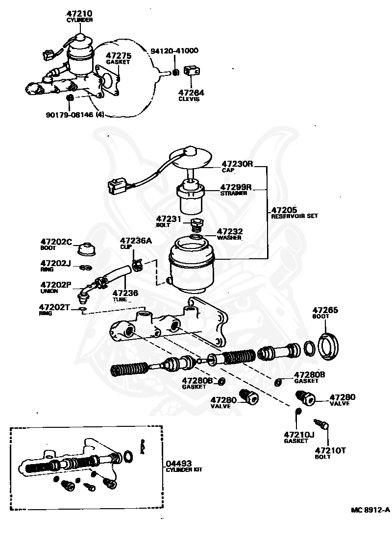 94120-41000 - Toyota - Nut - Nengun Performance