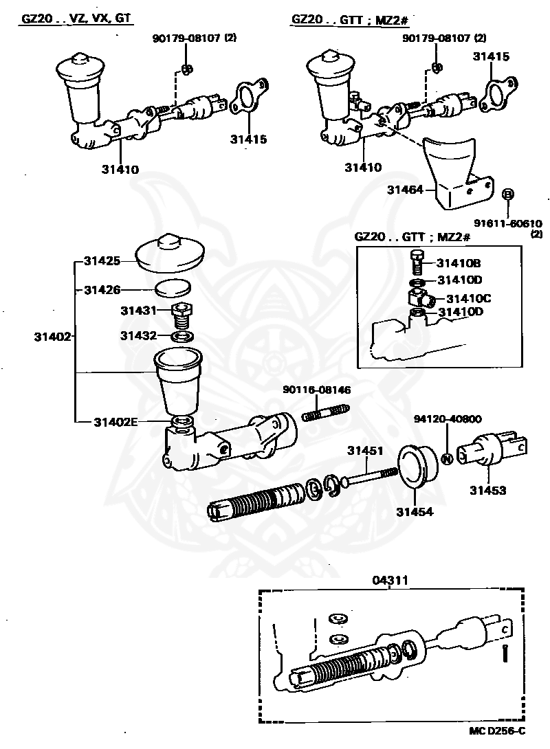94120-40800 - Toyota - Nut - Nengun Performance