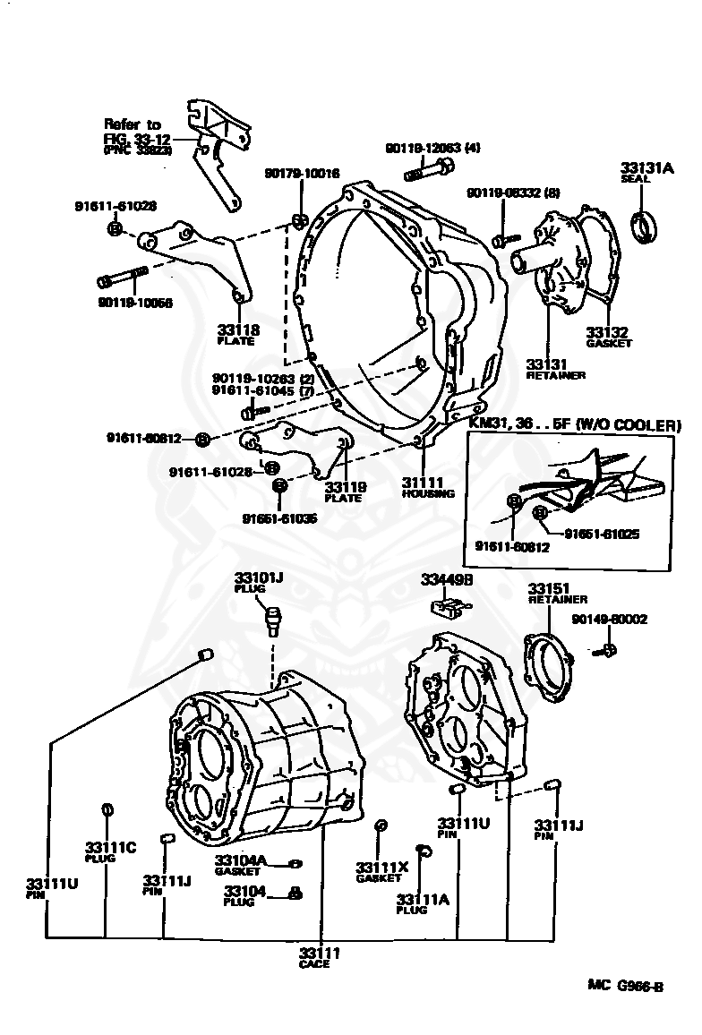 90311-30014 - Toyota - Seal, Oil (for Transmission Front Bearing ...