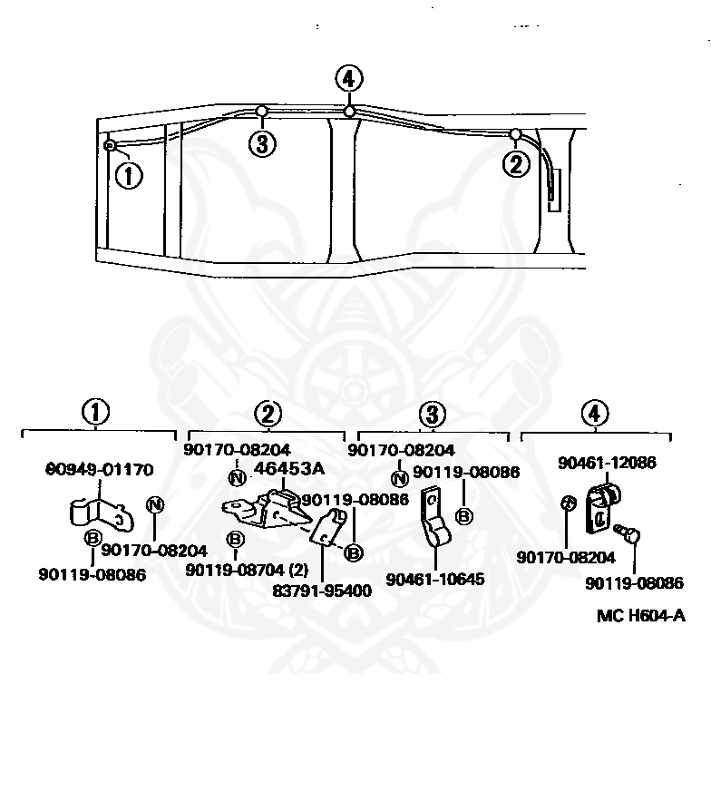 90170-08204 - Toyota - Nut - Nengun Performance