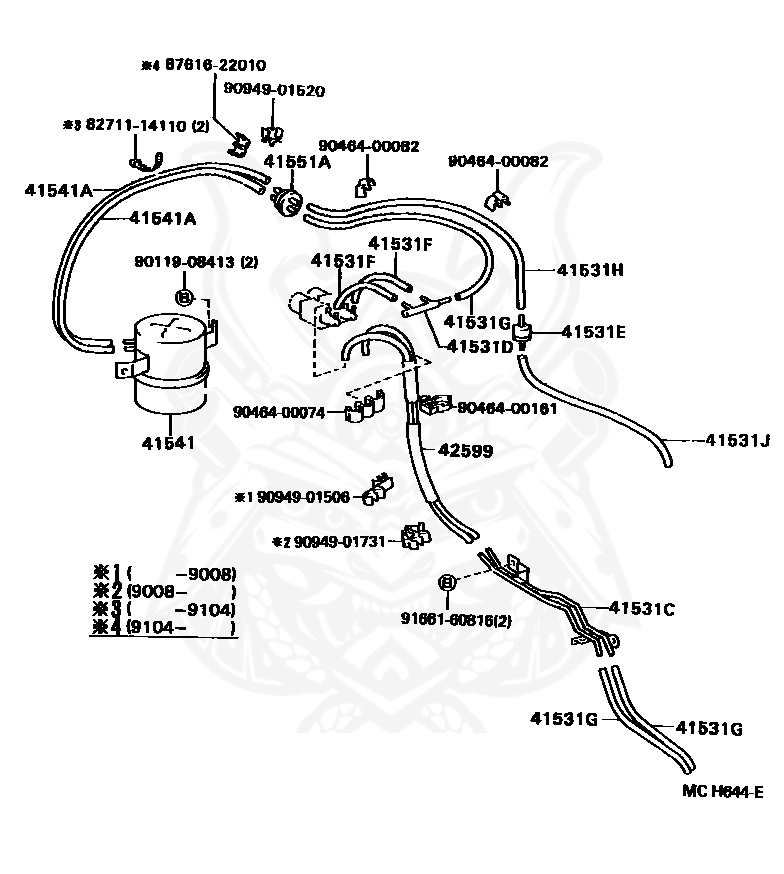 90999-92002 - Toyota - Hose - Nengun Performance