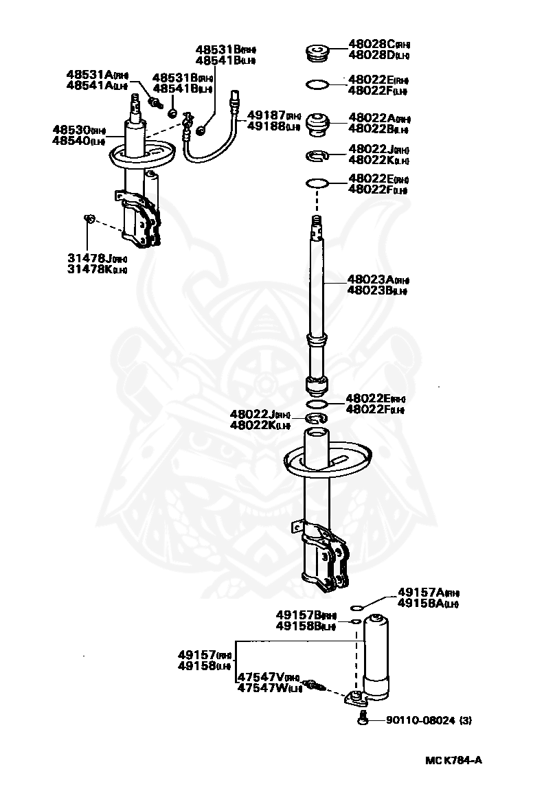 90430-10074 - Toyota - Gasket (for Master Cylinder) - Nengun Performance