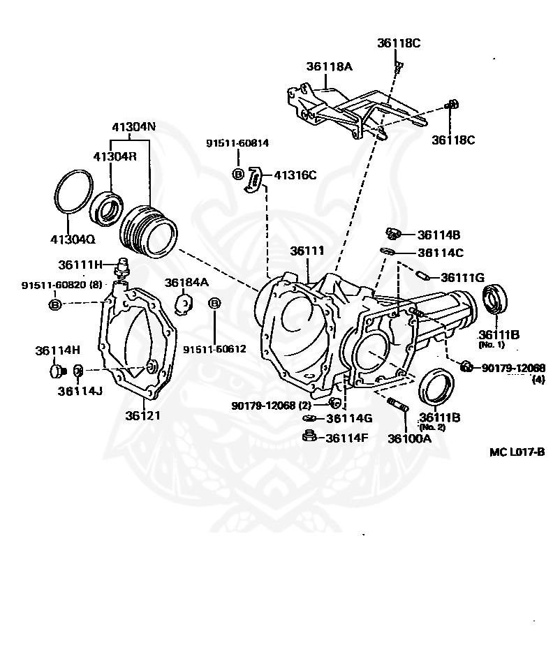 90930-03031 - Toyota - Plug, Breather (for Rear Axle Housing) - Nengun ...