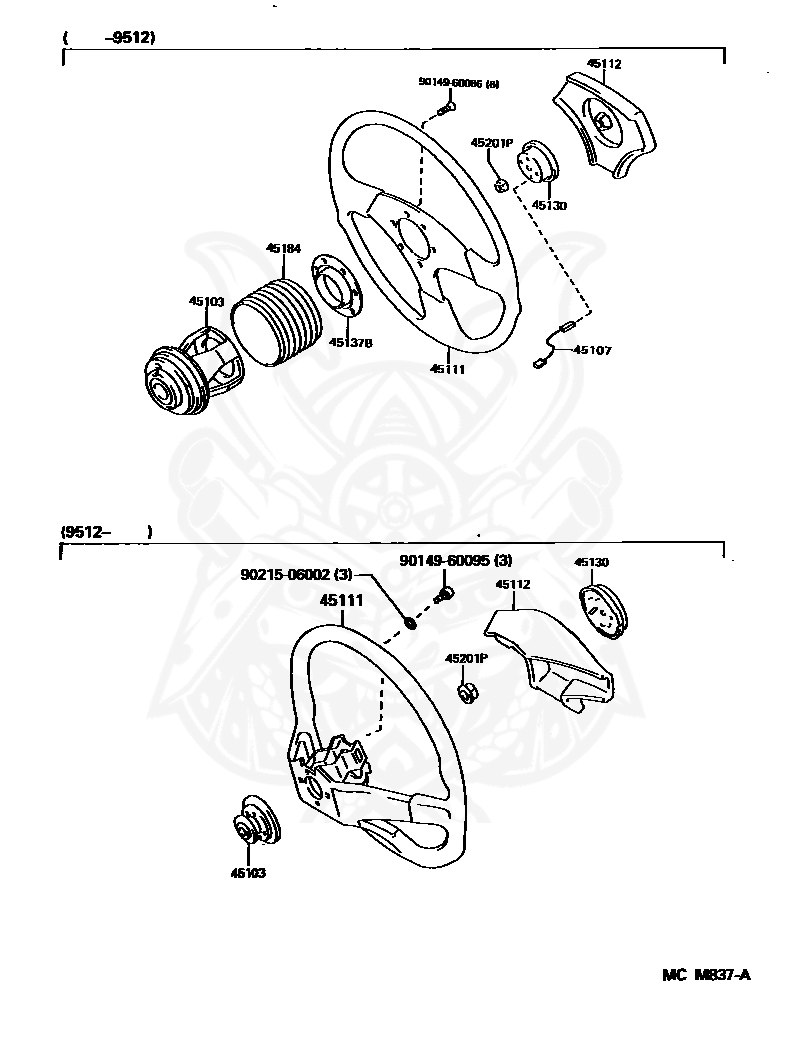 90179-12071 - Toyota - Nut, Steering Wheel Set - Nengun Performance