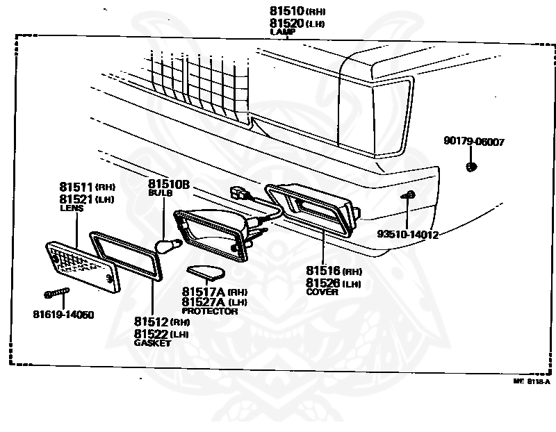 90179-06007 - Toyota - Nut - Nengun Performance