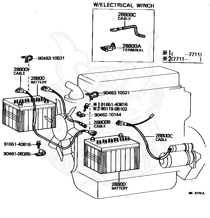 91651-40816 - Toyota - Bolt - Nengun Performance