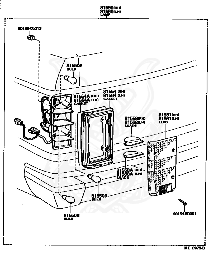 90189-05013 - Toyota - Clip - Nengun Performance