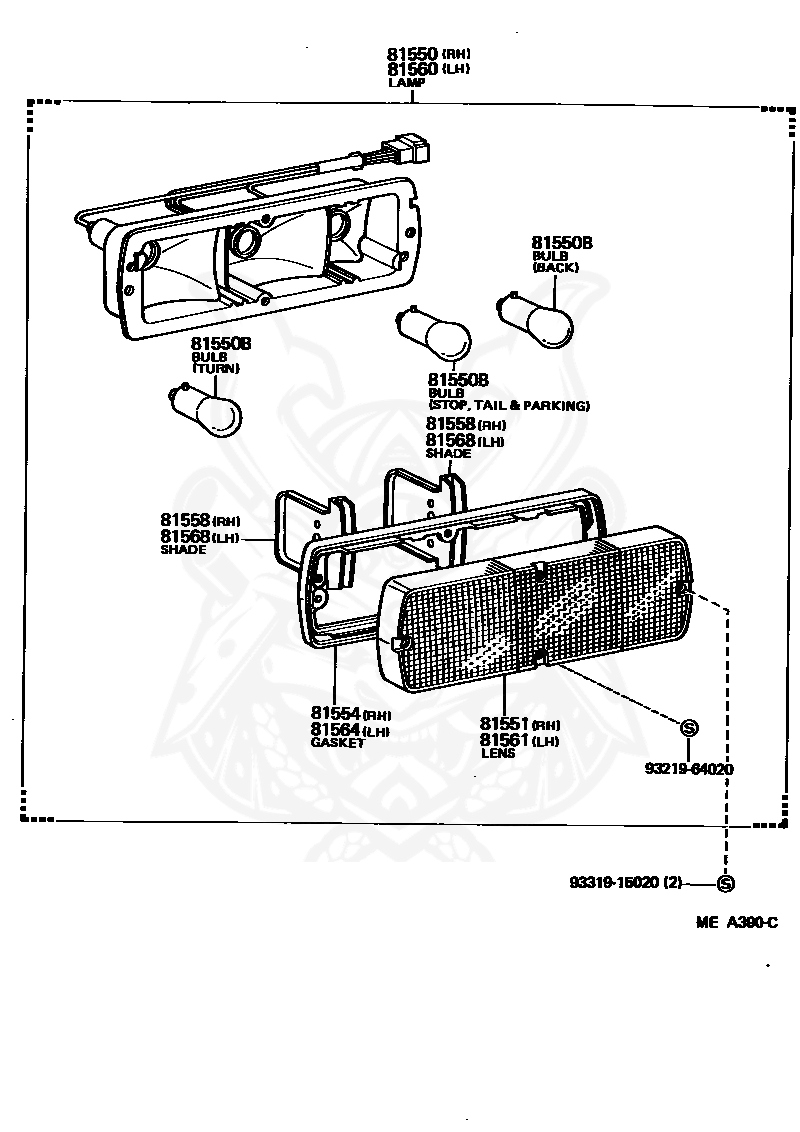 93319-15020 - Toyota - Screw - Nengun Performance