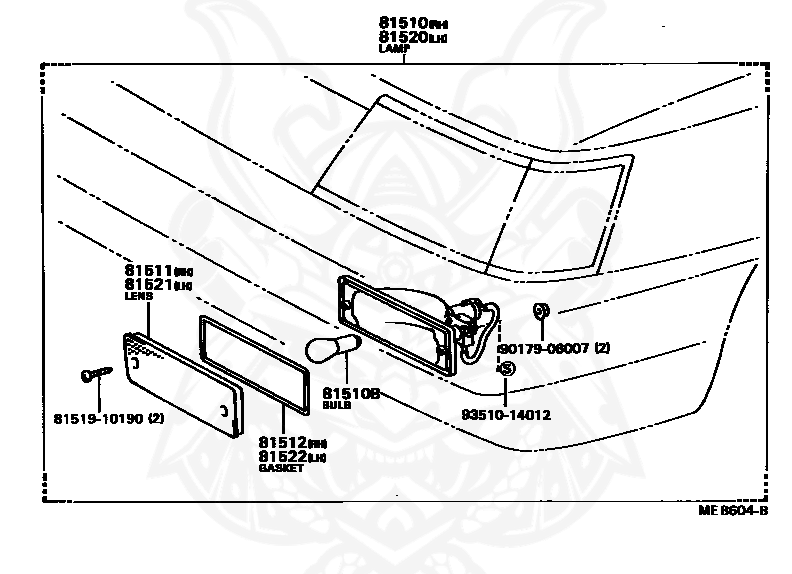 90179-06007 - Toyota - Nut - Nengun Performance