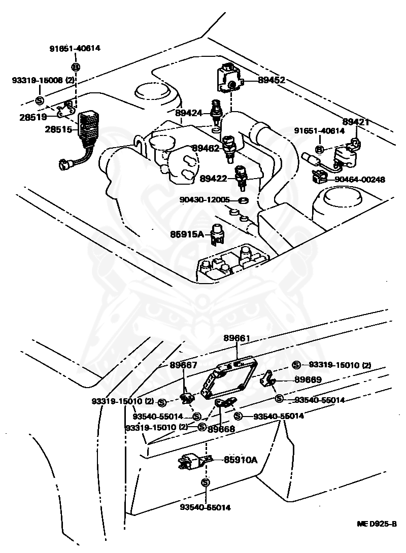 90430-12005 - Toyota - Gasket (for Fuel Pipe) - Nengun Performance