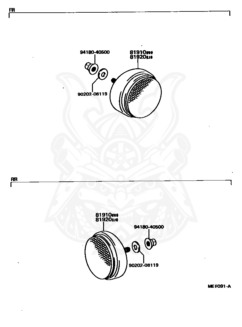 94180-40500 - Toyota - Nut - Nengun Performance