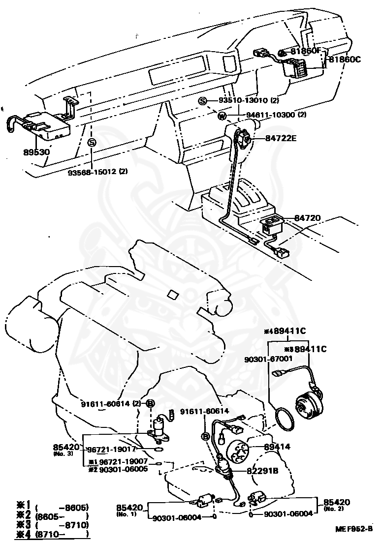 96721-19017 - Toyota - O-Ring (for Transmission Solenoid) - Nengun ...