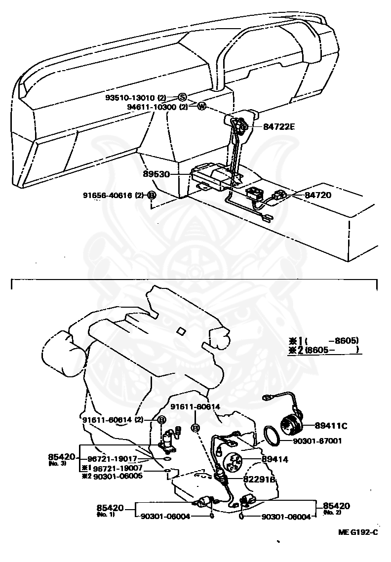 96721-19017 - Toyota - O-Ring (for Transmission Solenoid) - Nengun ...