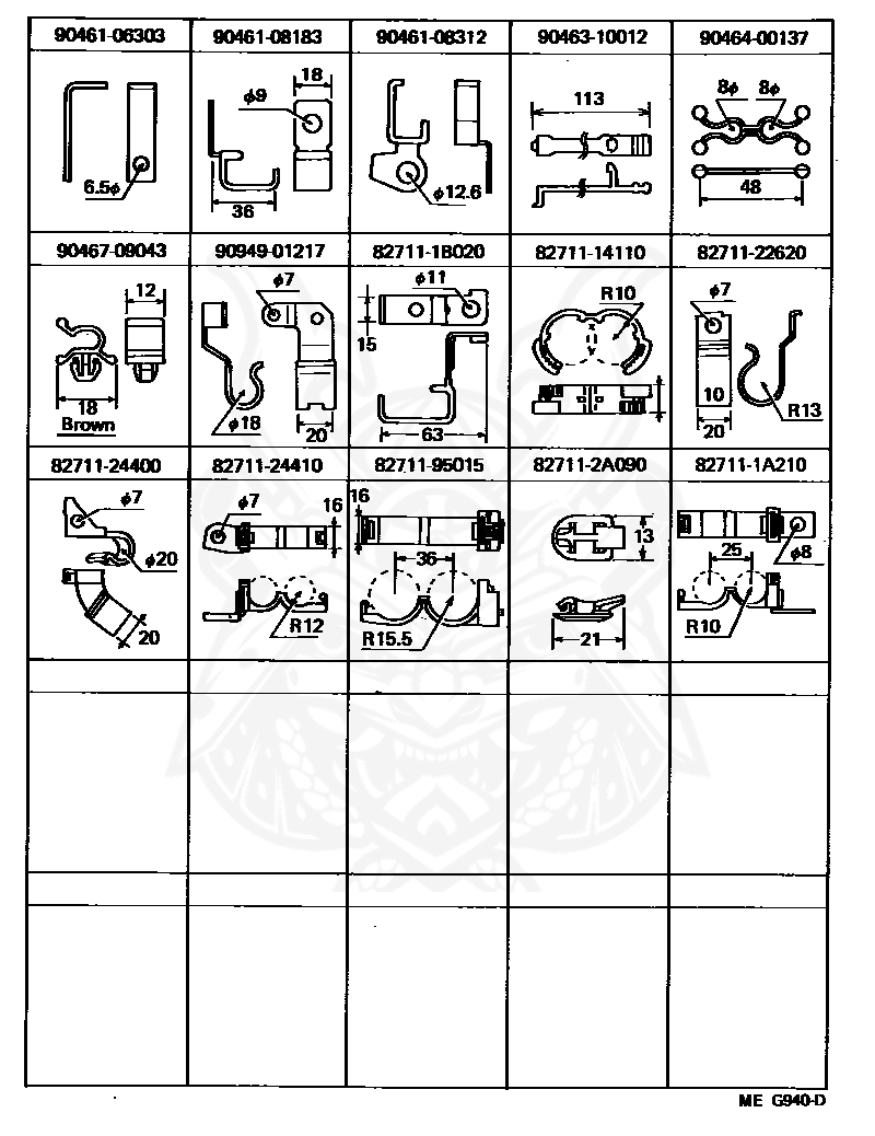 90467-09043 - Toyota - Clamp - Nengun Performance