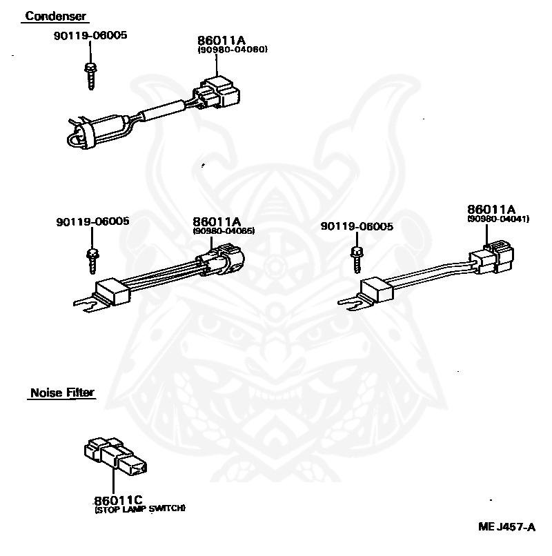 90980-04041 - Toyota - Condenser, Radio Setting - Nengun Performance