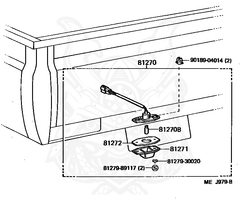 90189-04014 - Toyota - Clip - Nengun Performance