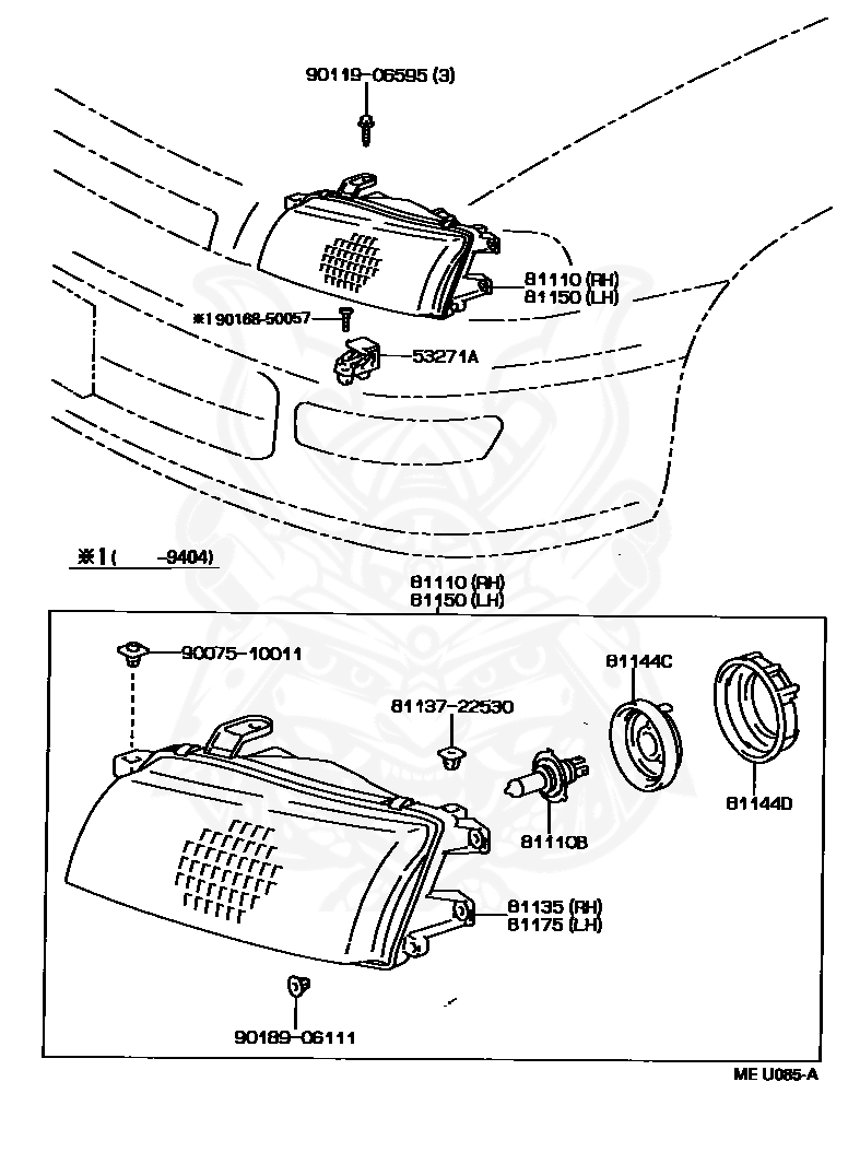 90189-06111 - Toyota - Clip - Nengun Performance