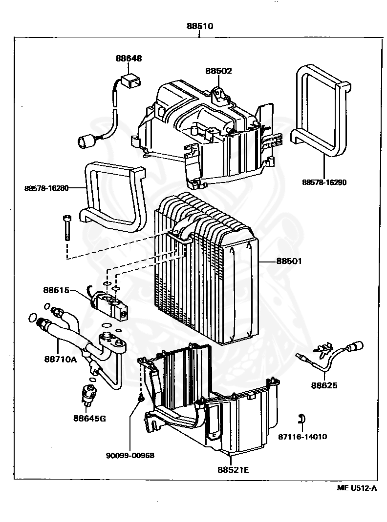 88515-20100 - Toyota - Valve, Cooler Expansion - Nengun Performance