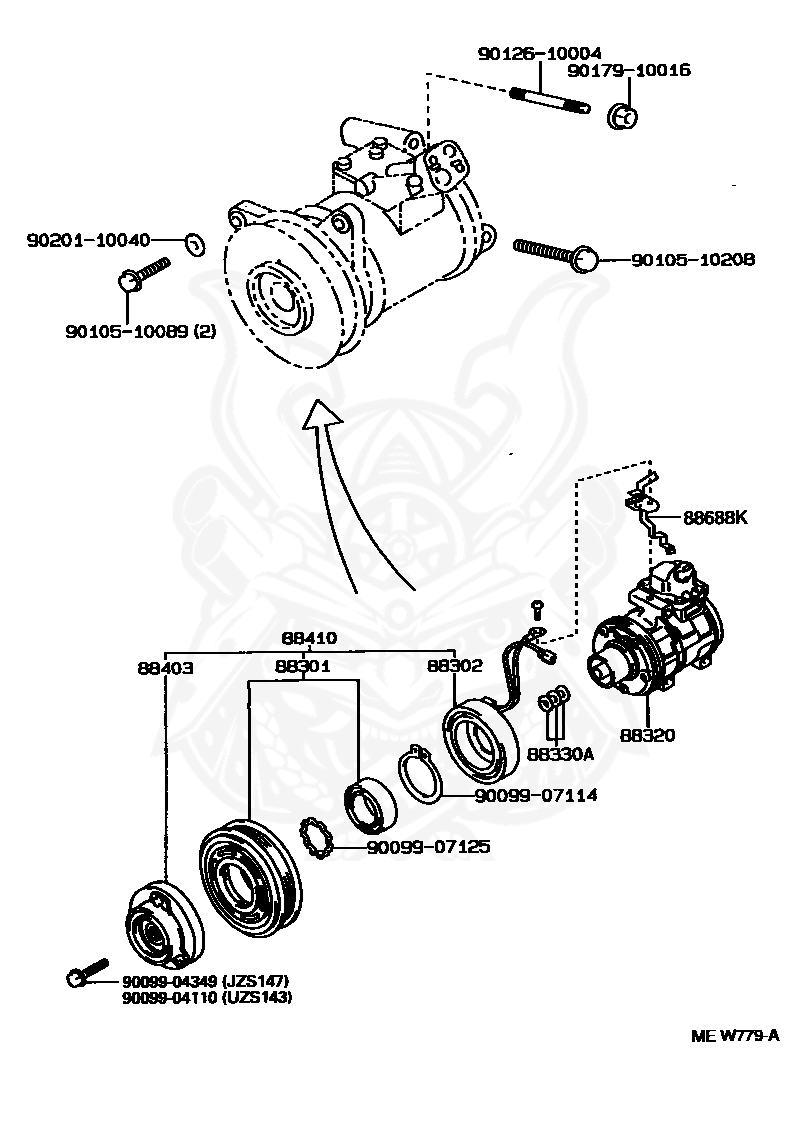 90179-10016 - Toyota - Nut - Nengun Performance