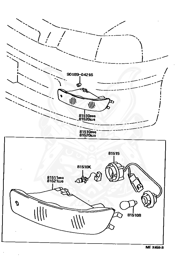 90981-13071 - Toyota - Bulb, Fog Lamp - Nengun Performance