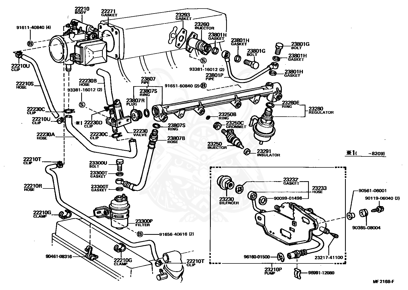 90430-12005 - Toyota - Gasket (for Fuel Pipe) - Nengun Performance