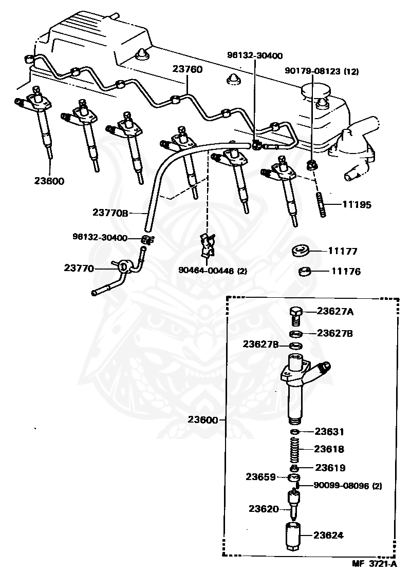 23620-68030 - Toyota - Nozzle Assy - Nengun Performance