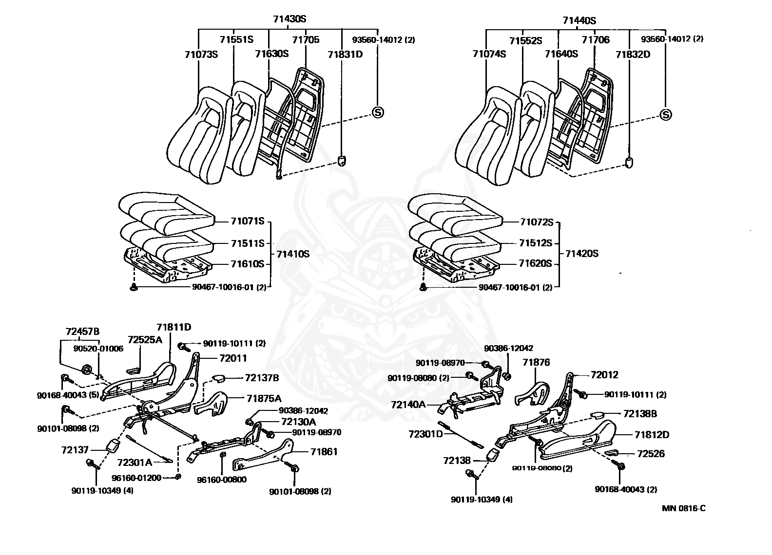 96160-00800 - Toyota - Ring - Nengun Performance