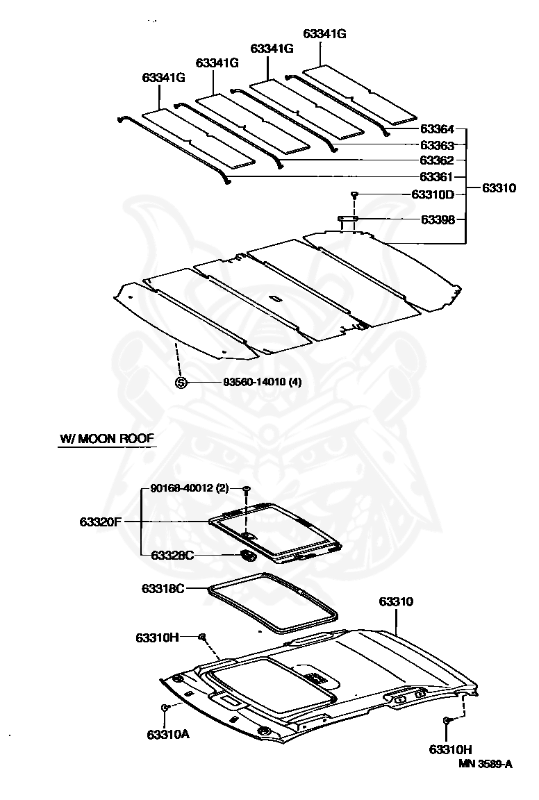 93560-14010 - Toyota - Screw - Nengun Performance