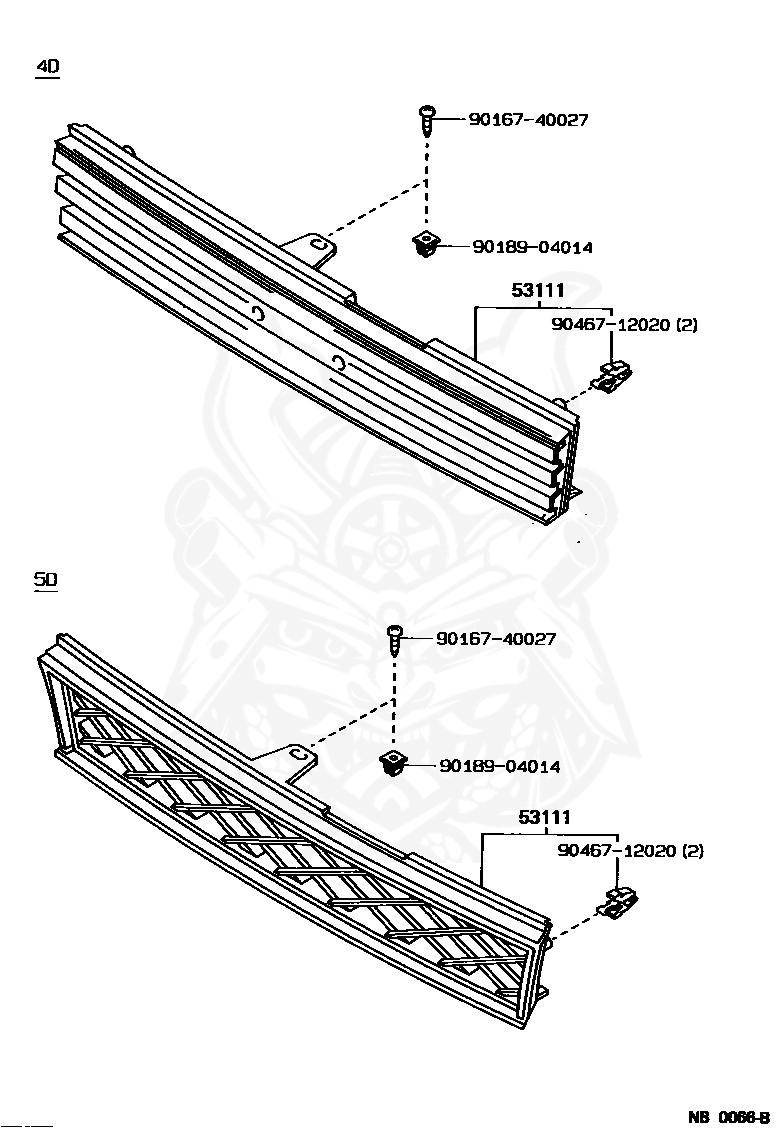 90189-04014 - Toyota - Clip - Nengun Performance