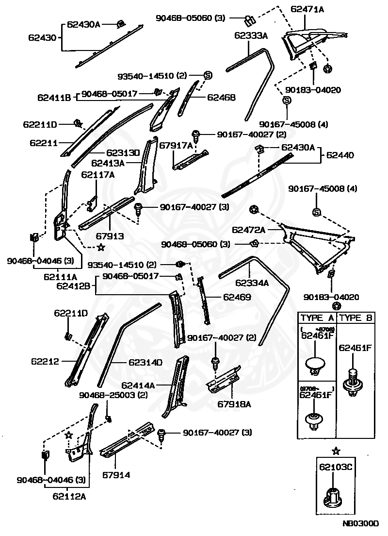90468-04046 - Toyota - Clip - Nengun Performance