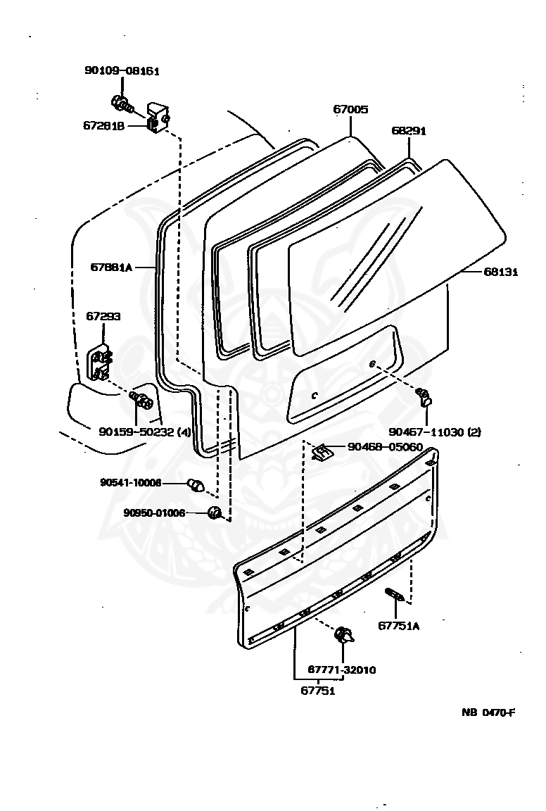 90468-05060 - Toyota - Clip - Nengun Performance