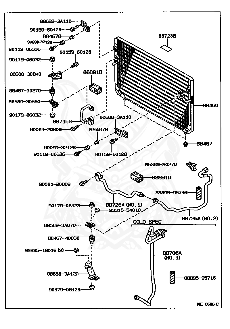 90179-06032 - Toyota - Nut - Nengun Performance