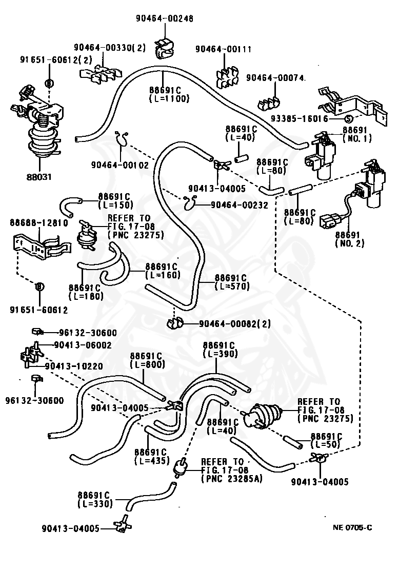 90999-92002 - Toyota - Hose - Nengun Performance