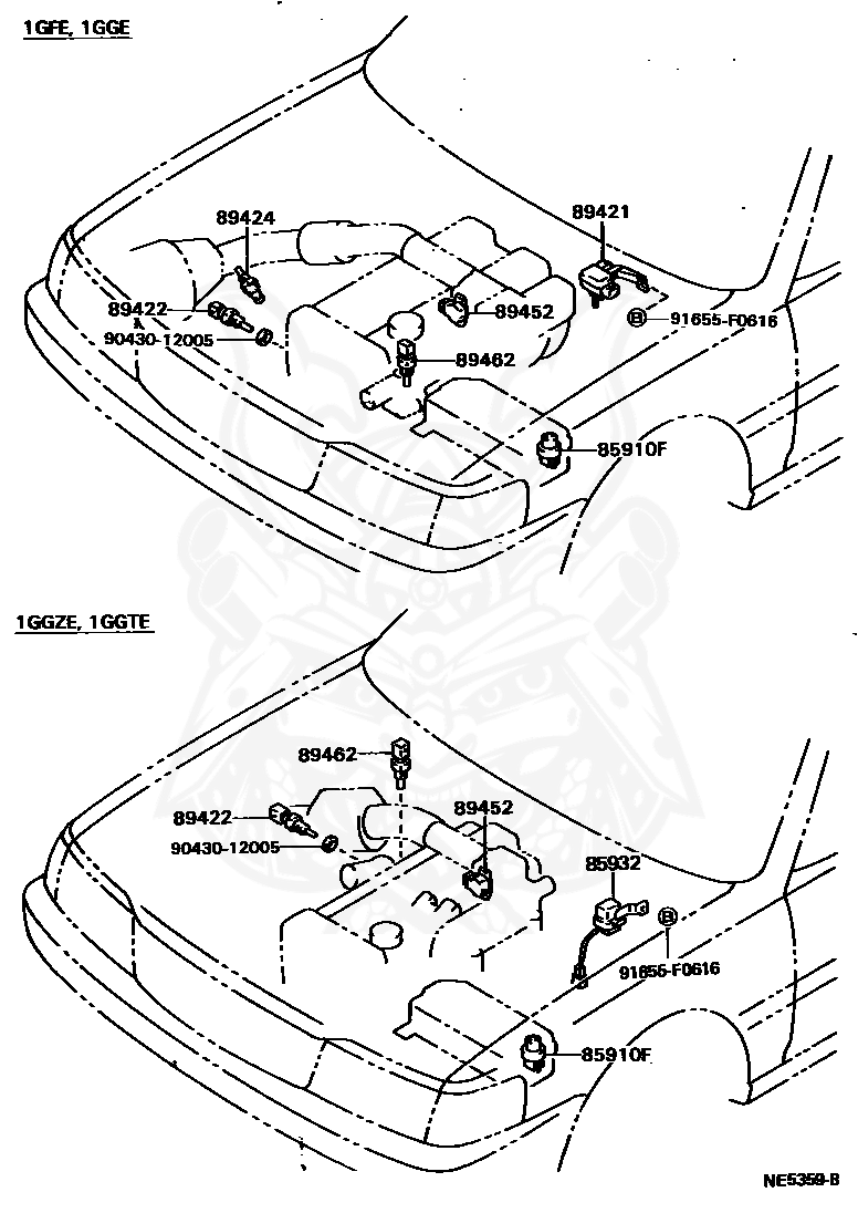 90430-12005 - Toyota - Gasket (for Fuel Pipe) - Nengun Performance